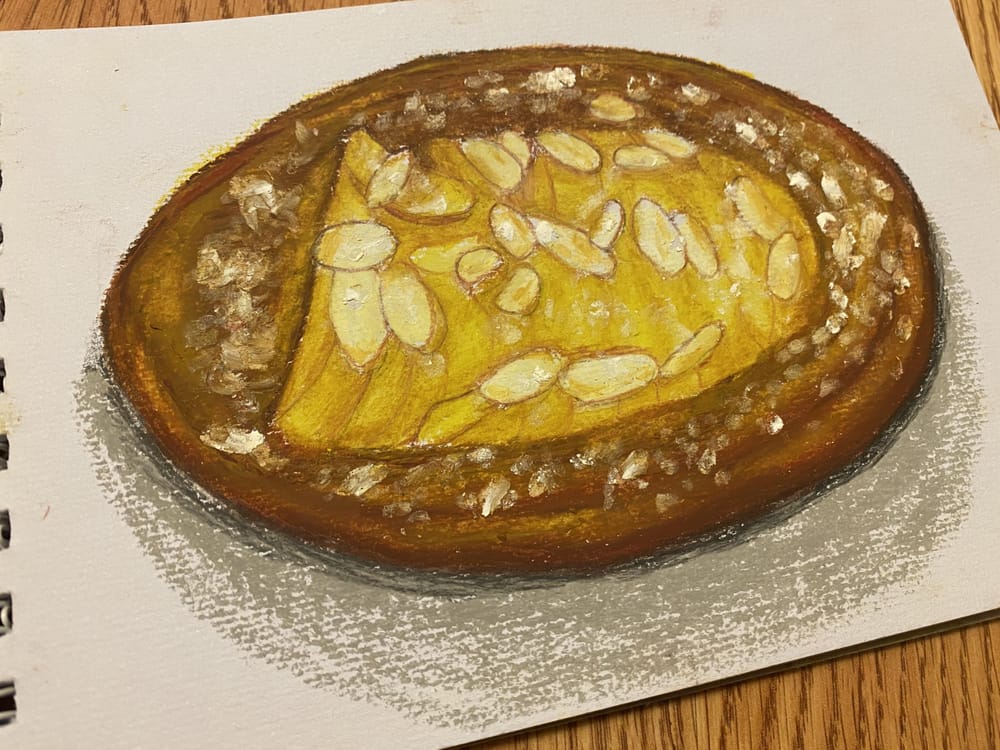 Drawing food with oil pastels | Skillshare Student Project