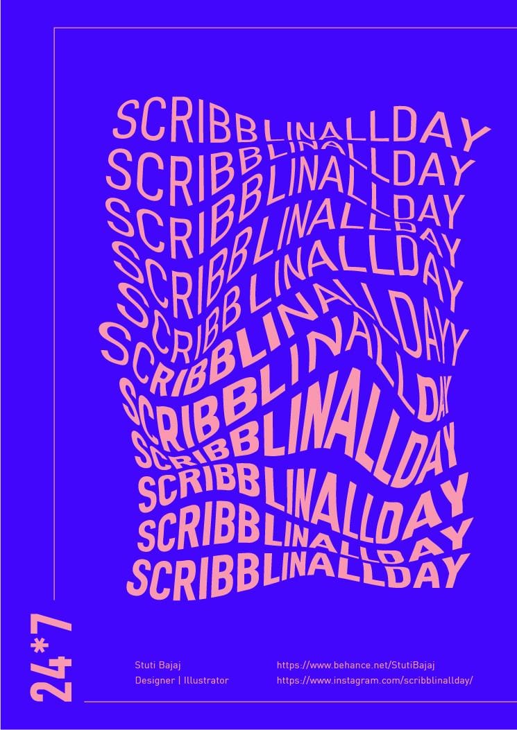 Typography Poster | Skillshare Student Project