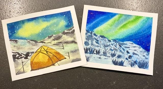 Dancing lights in the Sky | Skillshare Student Project