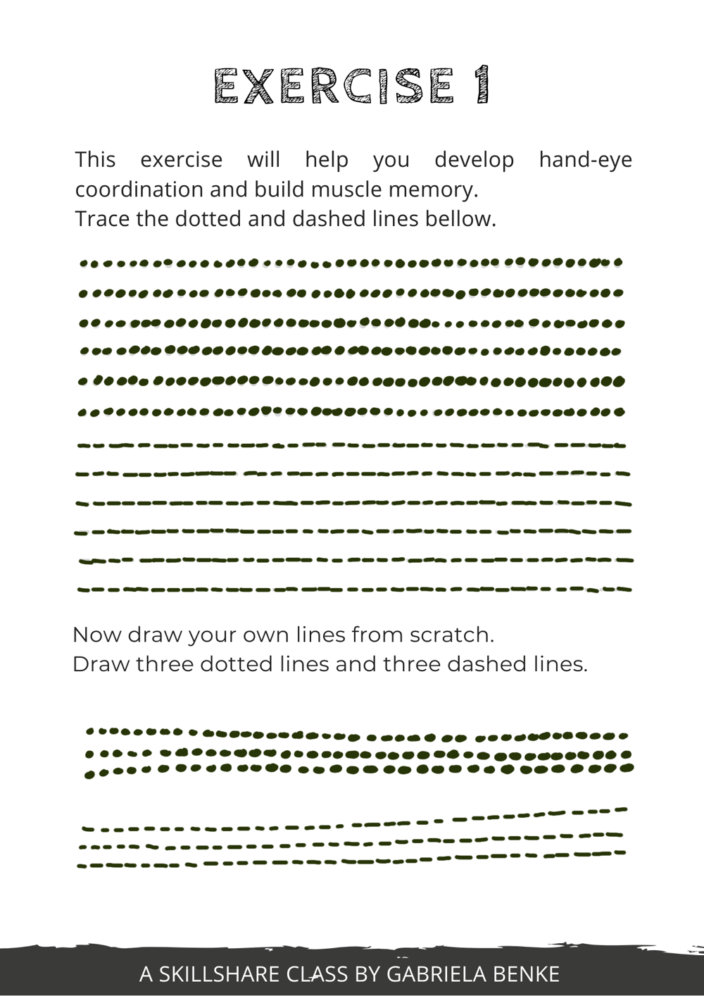 The Beginner's Guide to Drawing Smooth Lines | Skillshare Student Project