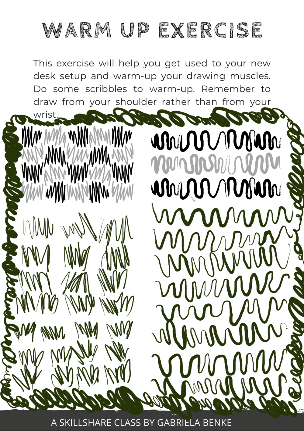 The Beginner's Guide to Drawing Smooth Lines | Skillshare Student Project