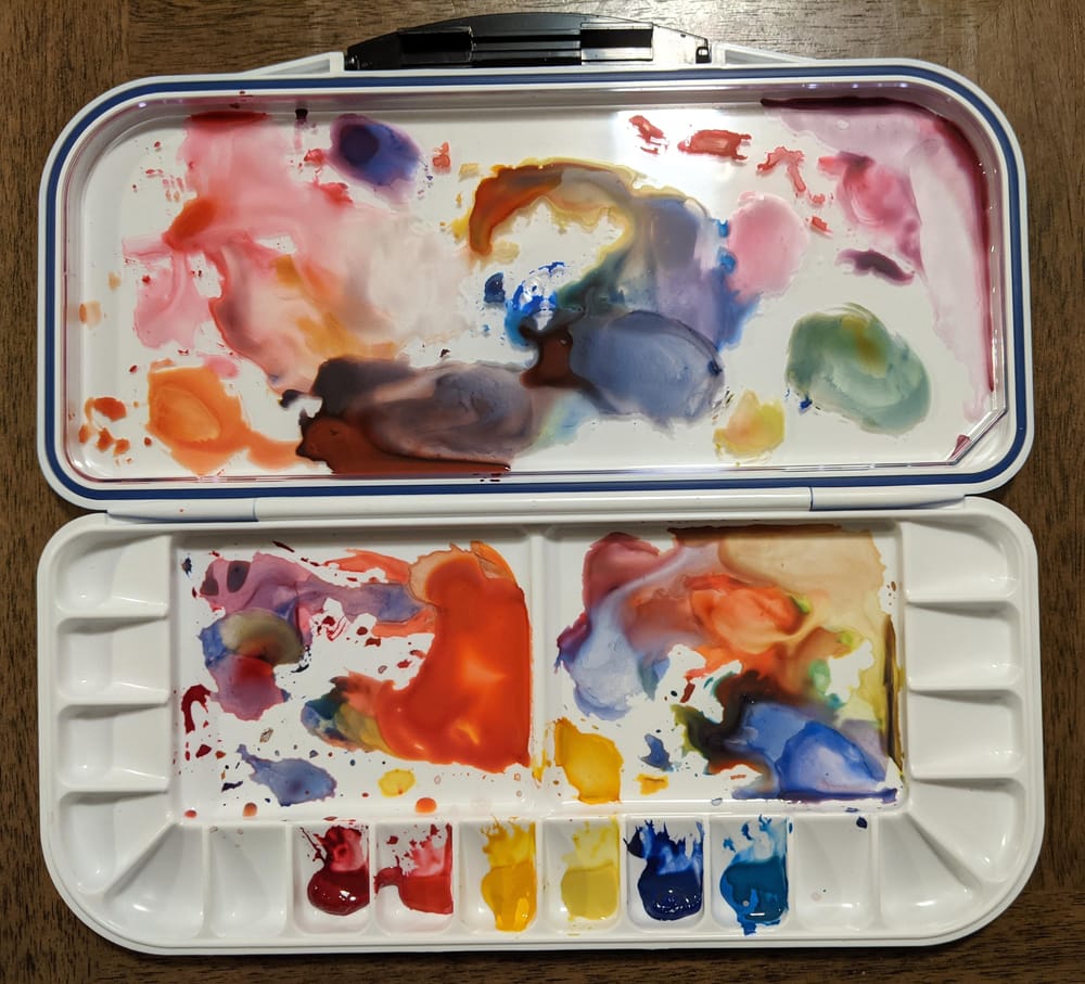 Watercolors: Color Mixing and Color Harmony | Skillshare Student Project Watercolors: Color Mixing and Color Harmony | Skillshare Student Project