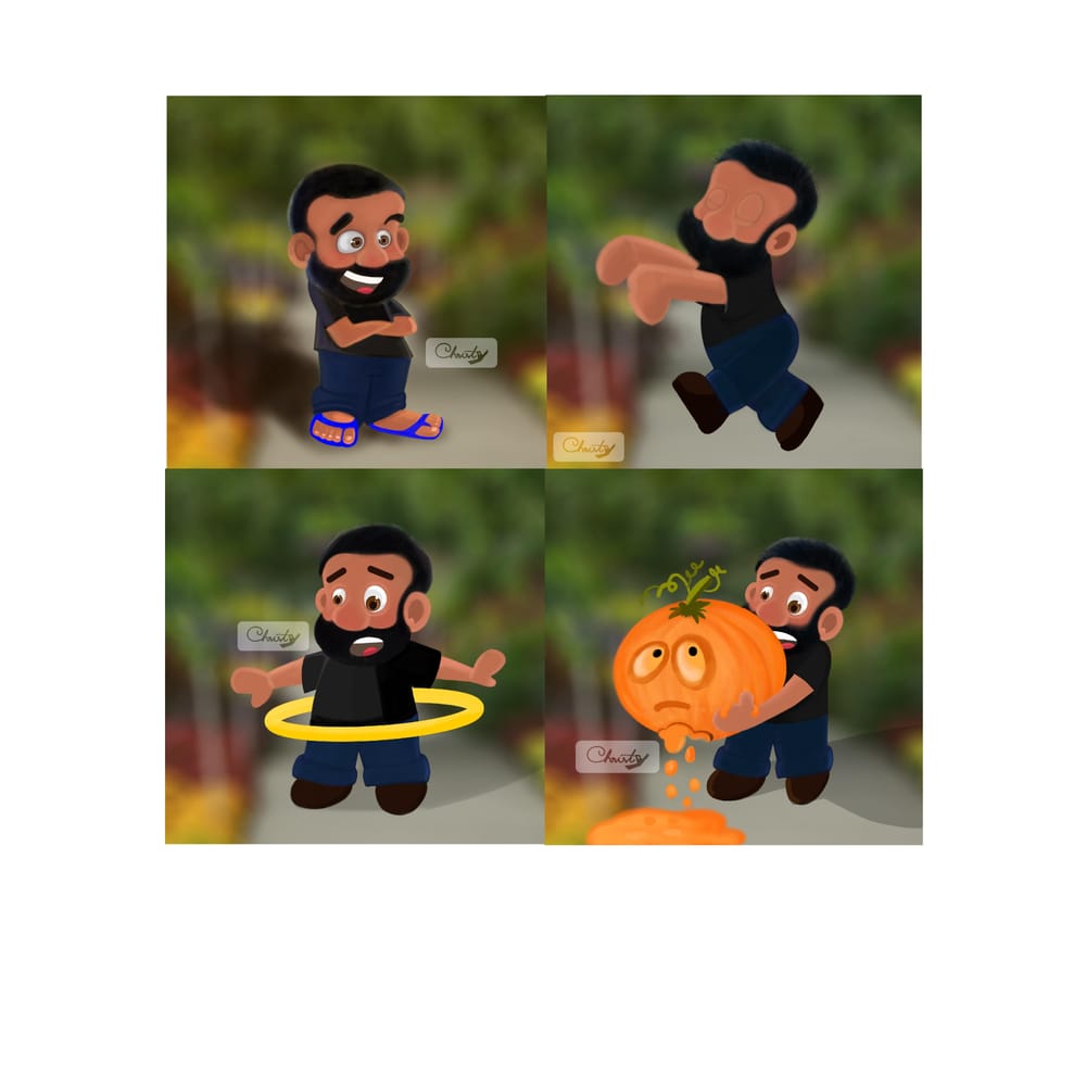 A character in progress | Skillshare Student Project