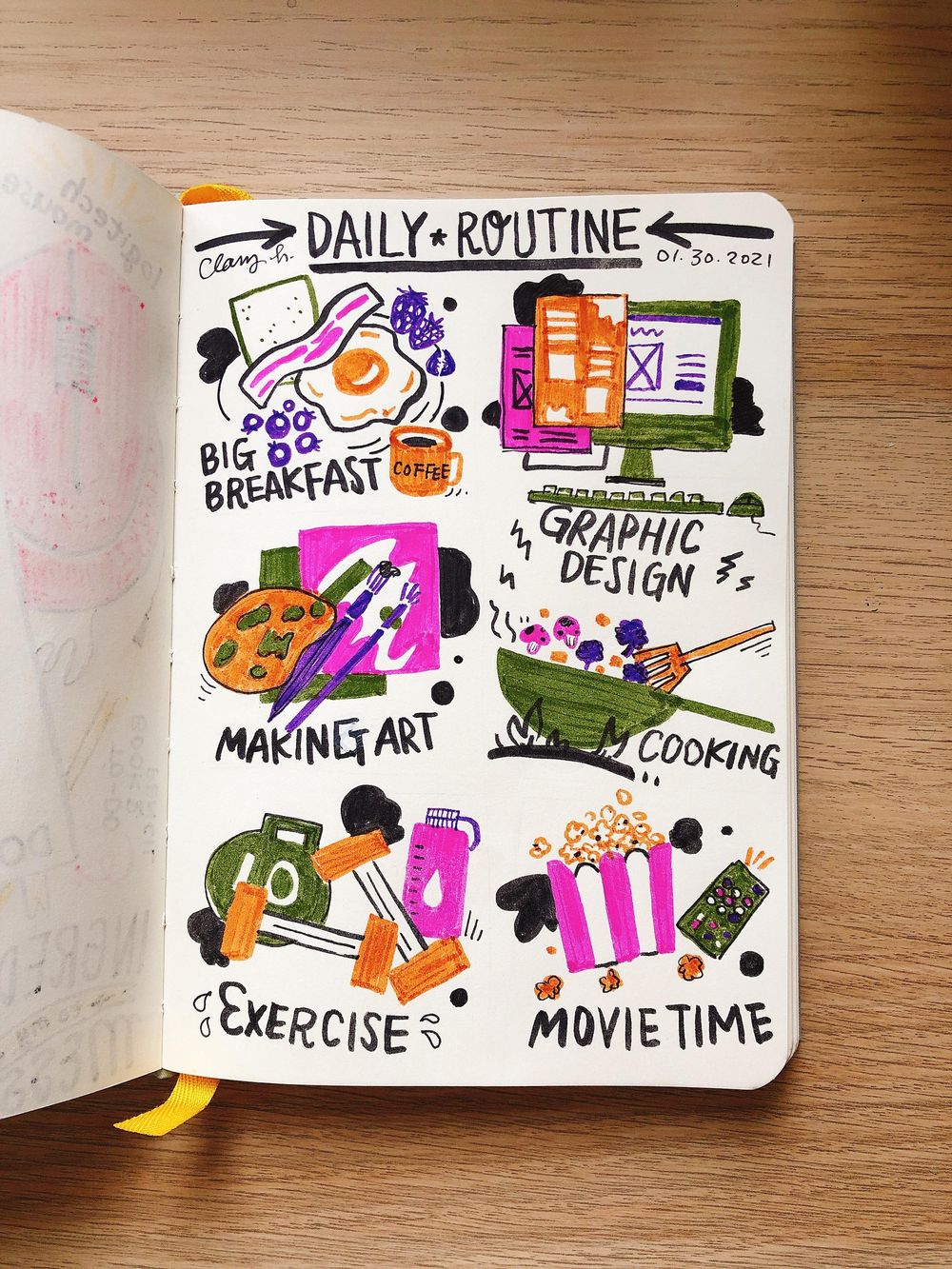 Illustrated Journaling | Skillshare Student Project