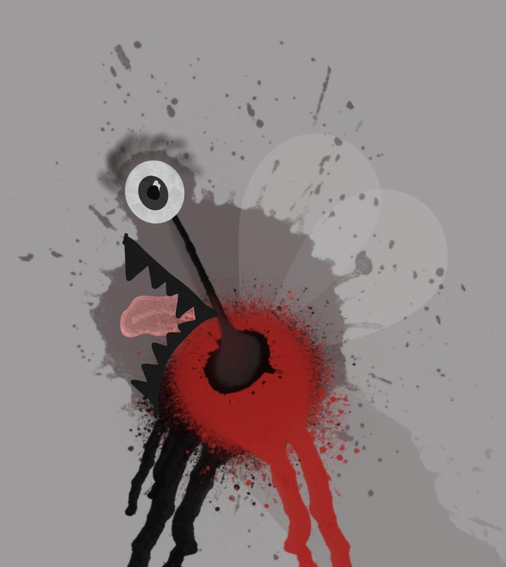 Monster Ink Blot Skillshare Class | Skillshare Student Project