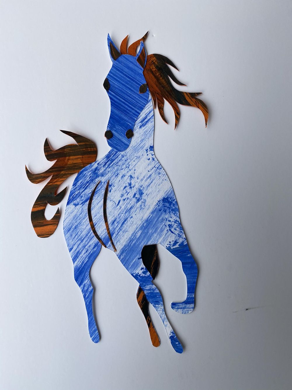 Horse Collage Pattern | Skillshare Student Project