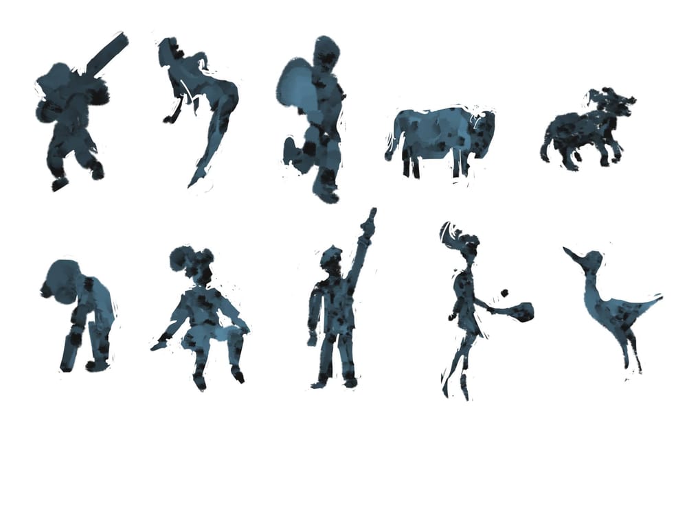 Thumbnails - 10 quick characters | Skillshare Student Project