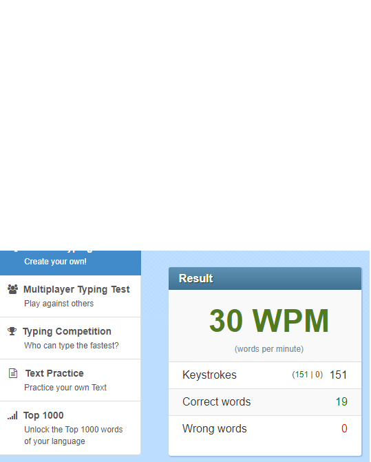Typing Project | Skillshare Student Project