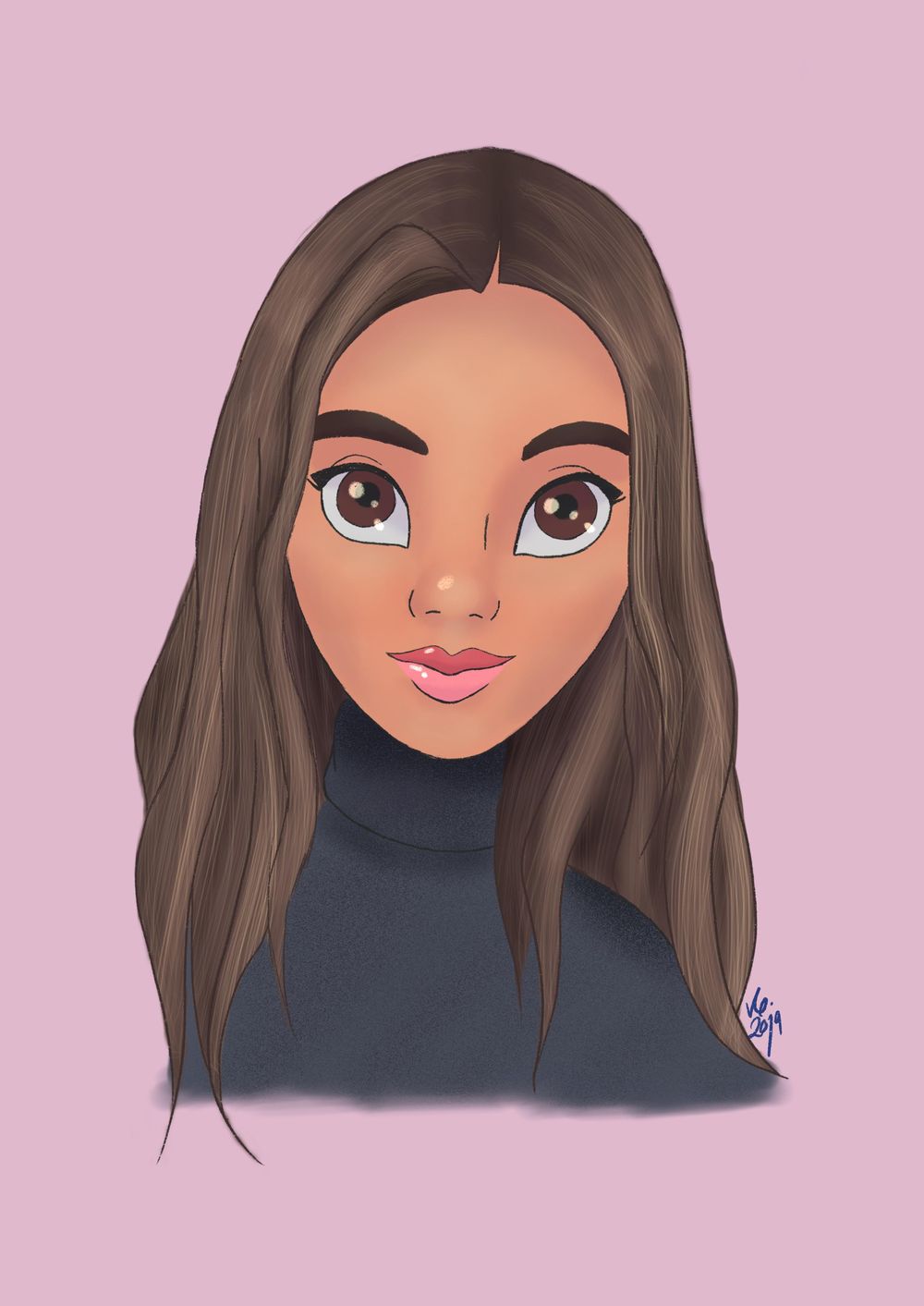 Cartooney Portrait | Skillshare Student Project