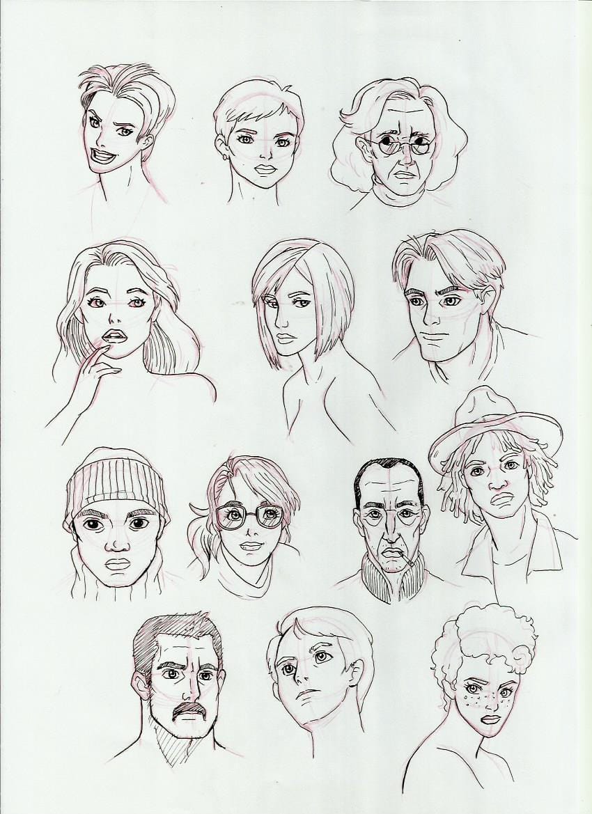 faces | Skillshare Student Project