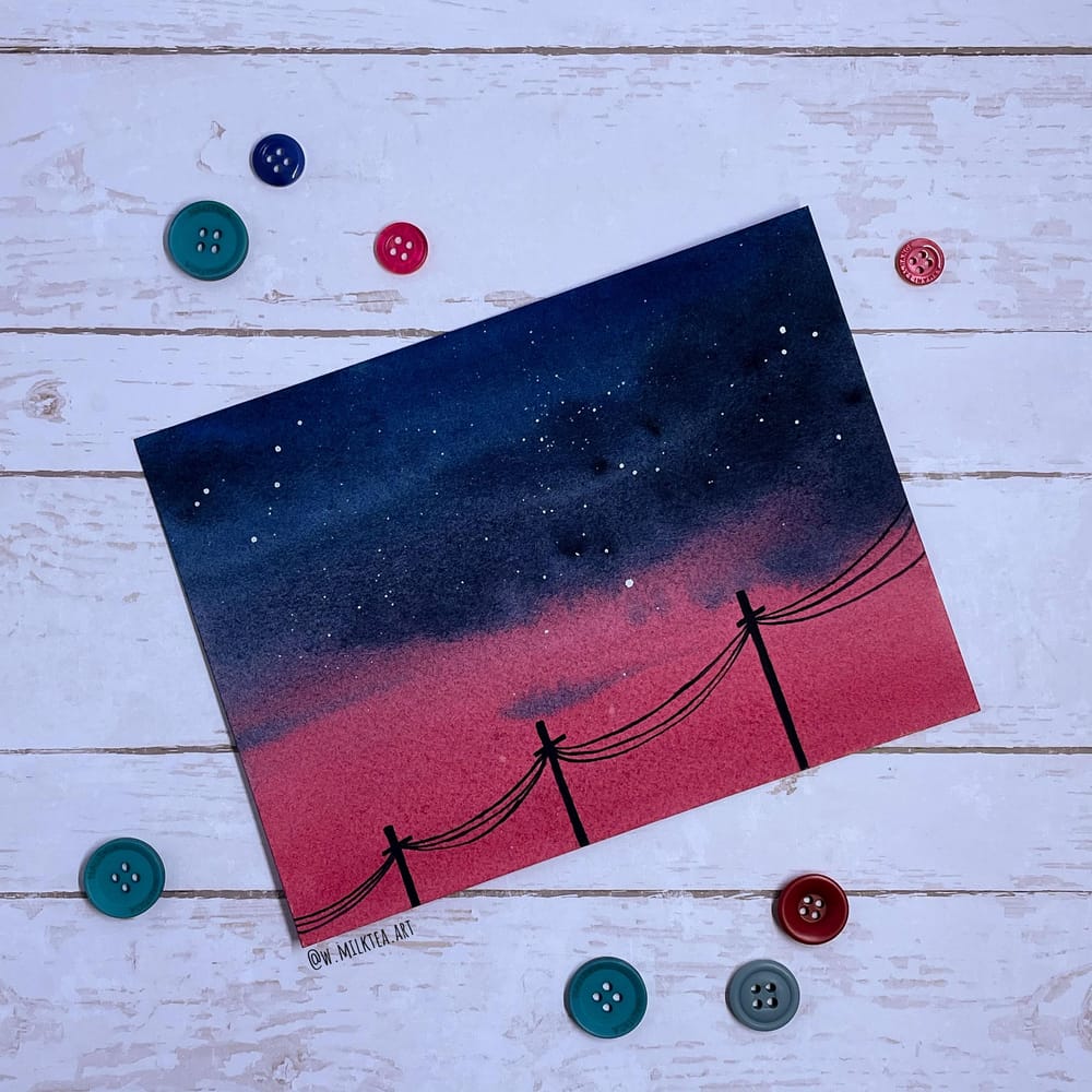 Sunset Skies | Skillshare Student Project