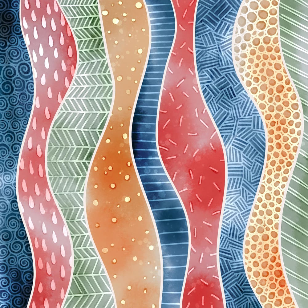 Digital Batik Illustrations | Skillshare Student Project