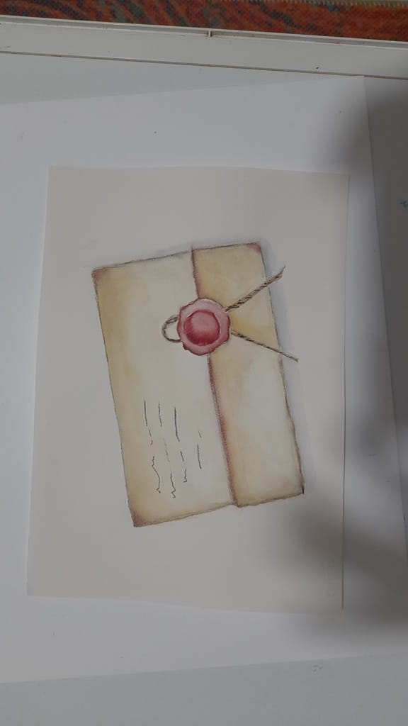 Envelope Watercolor | Skillshare Student Project