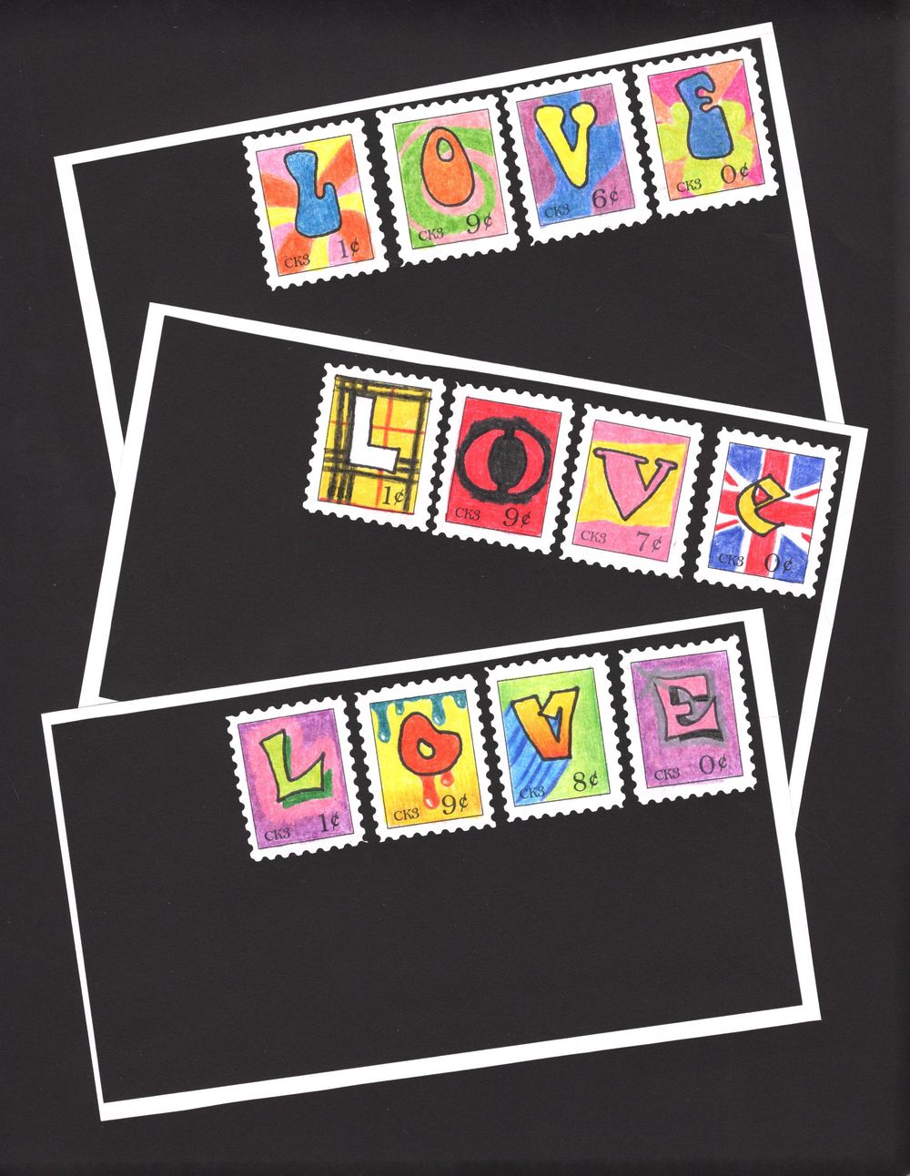 faux postage stamps | Skillshare Student Project