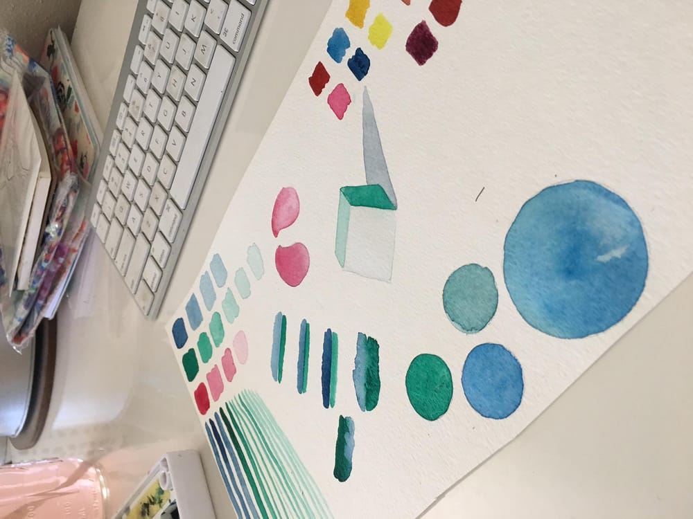 watercolor practice time! | Skillshare Student Project