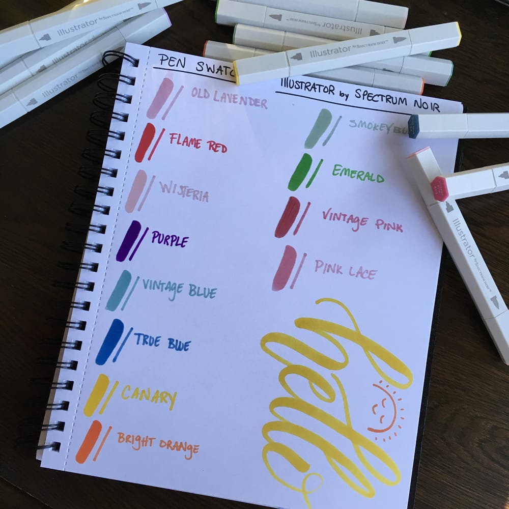 Illustrator by Spectrum Noir | Skillshare Student Project