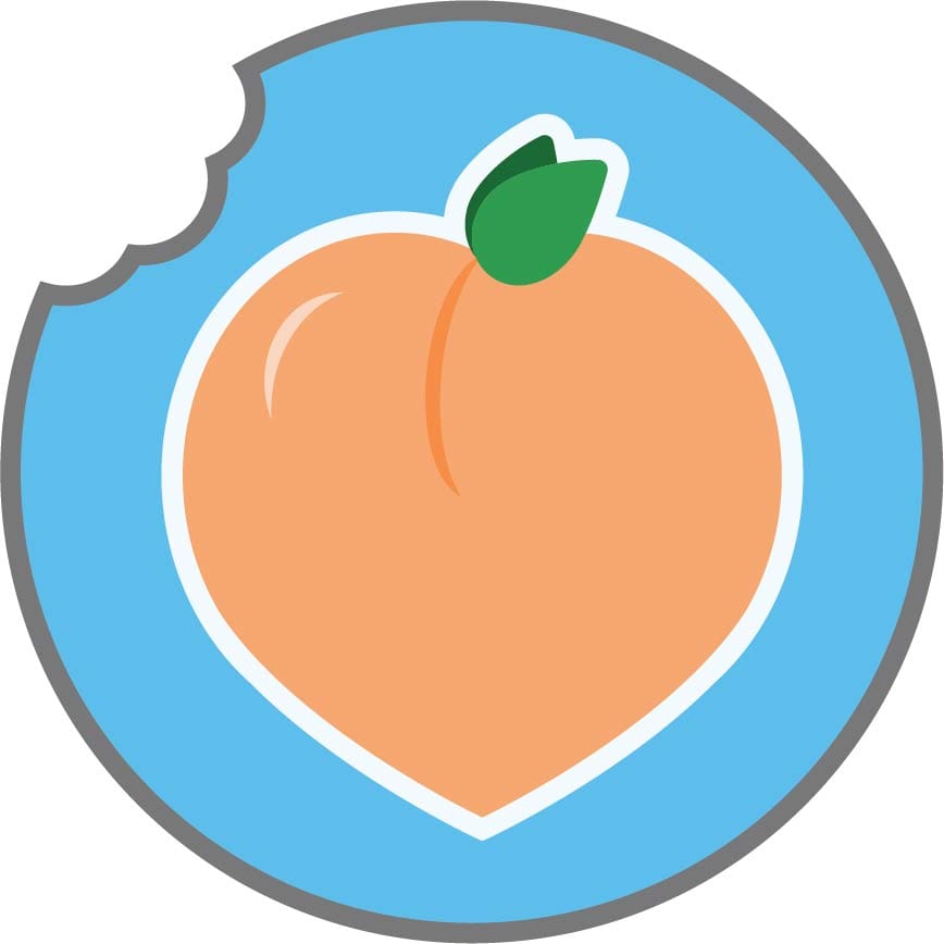 Peach Logo | Skillshare Student Project