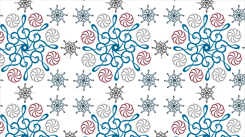 Pattern designs inspired by music. | Skillshare Student Project