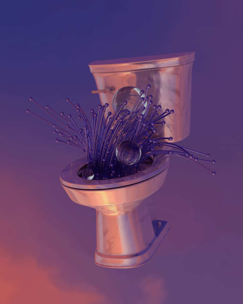 Abstract Toilet | Skillshare Student Project