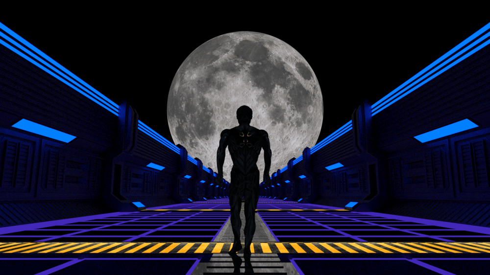 Alien Space Bridge | Skillshare Student Project