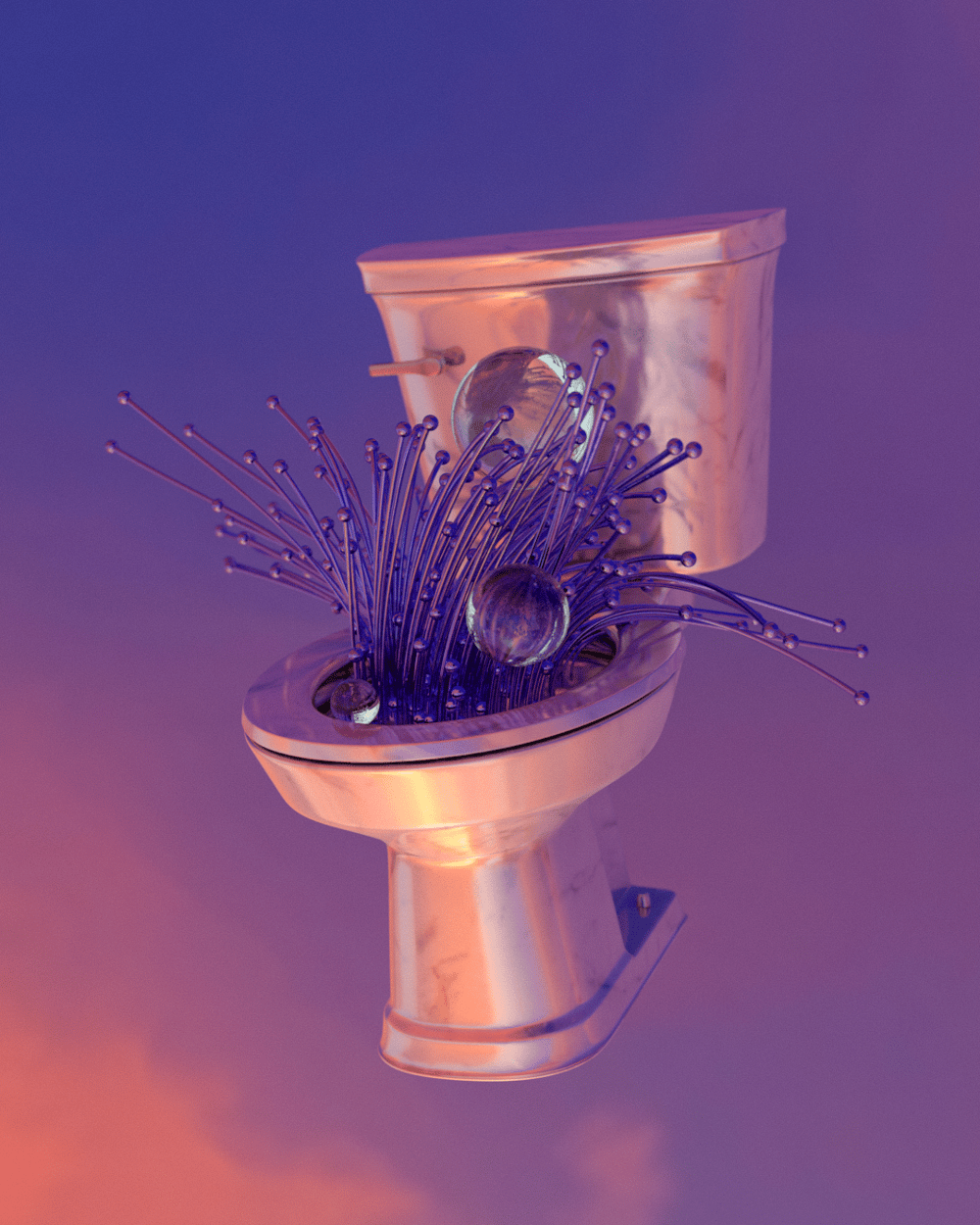 Abstract Toilet | Skillshare Student Project