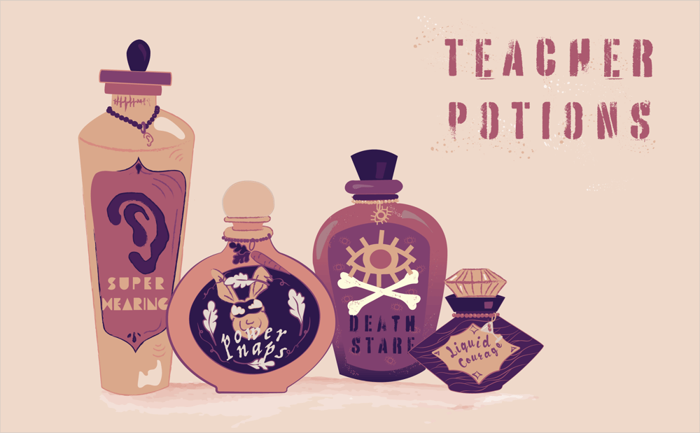 Teacher Potions | Skillshare Student Project