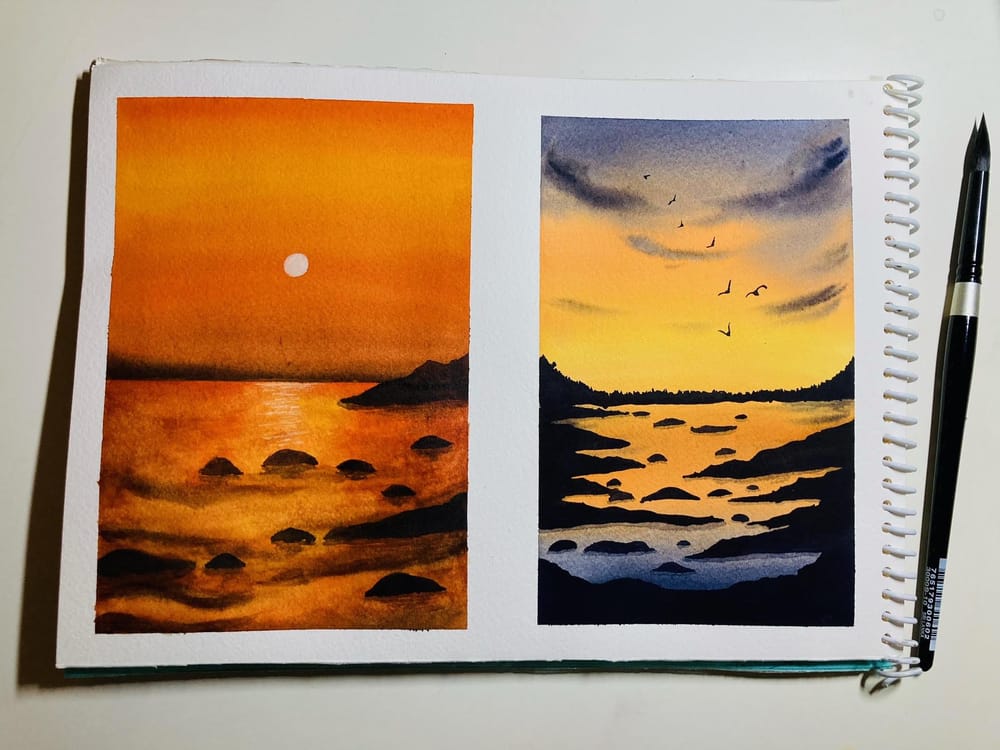 Magical sunsets for 30 days | Skillshare Student Project