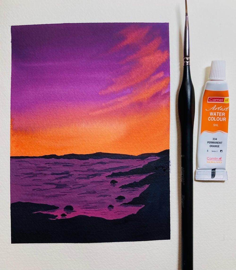 Magical sunsets for 30 days | Skillshare Student Project