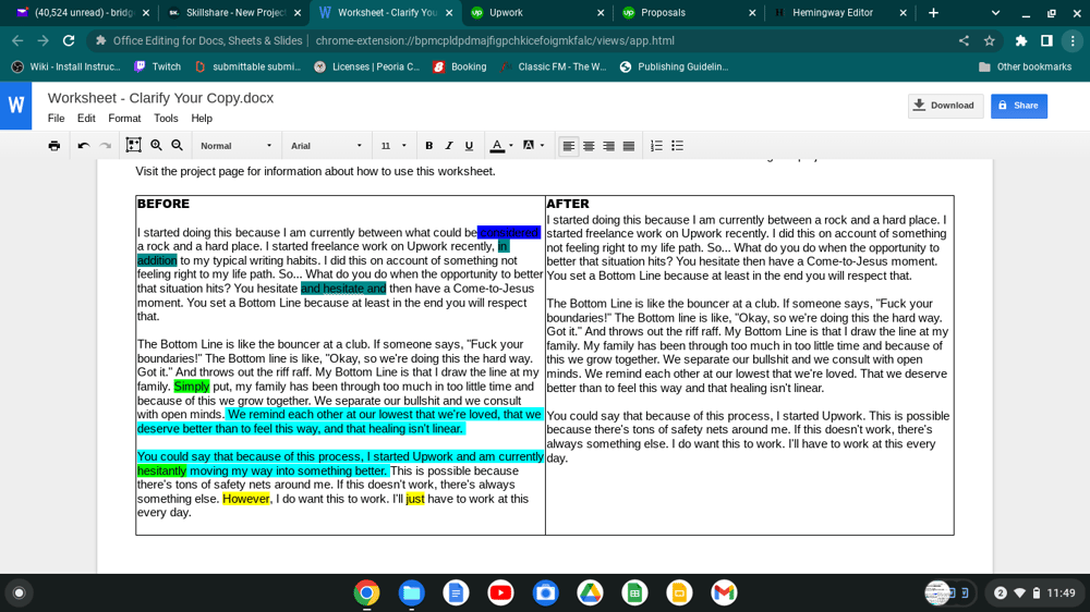 My Crystal Clear Copy | Skillshare Student Project