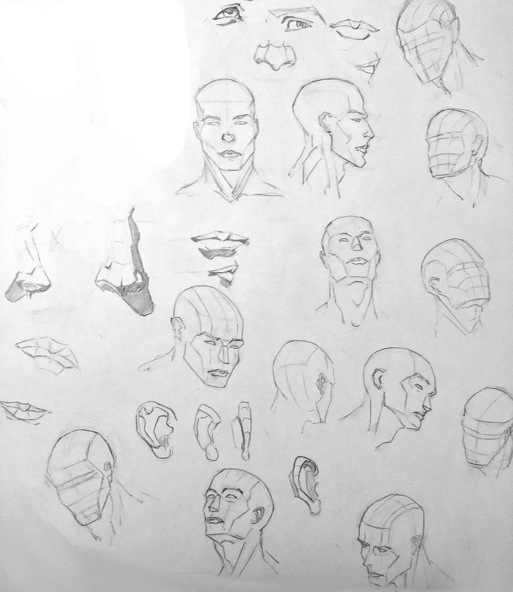 How To Draw Superhero Heads: Student Project | Skillshare Student Project
