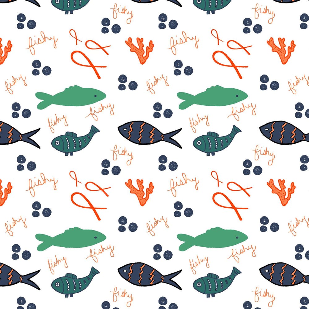 Fish Pattern | Skillshare Student Project