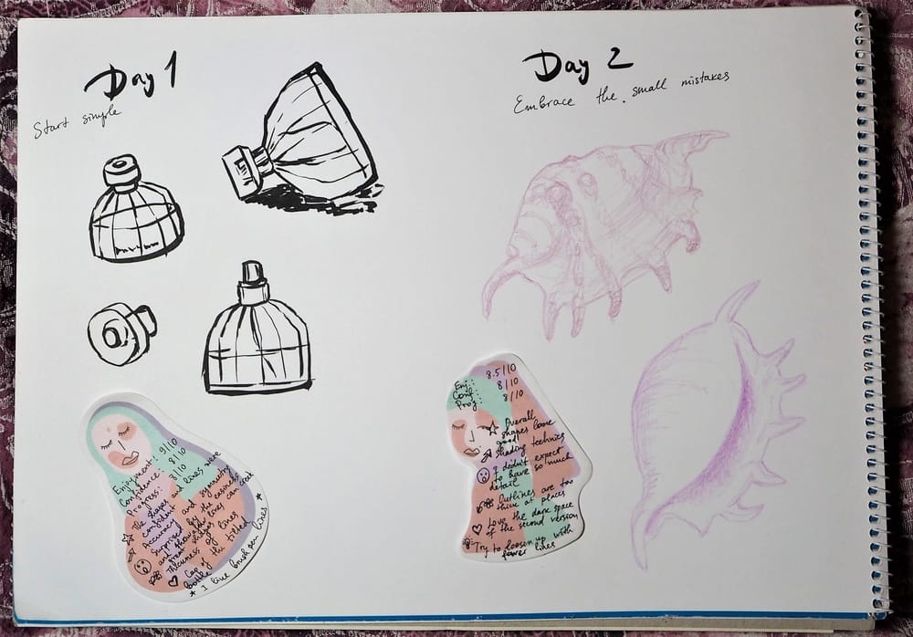 Building a drawing habit | Skillshare Student Project