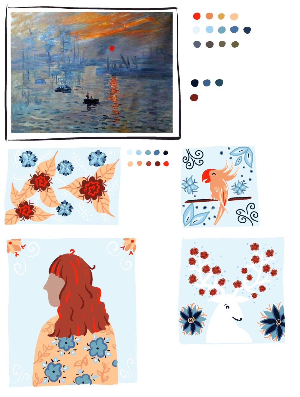 Color Palette Practice | Skillshare Student Project