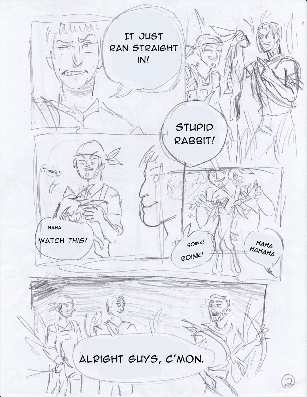 The Golden Hare - Rough Sketches | Skillshare Student Project