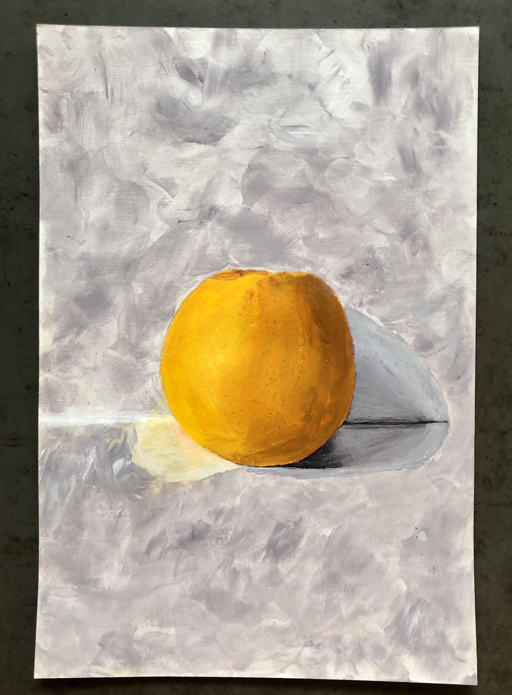 Acrylic Orange | Skillshare Student Project