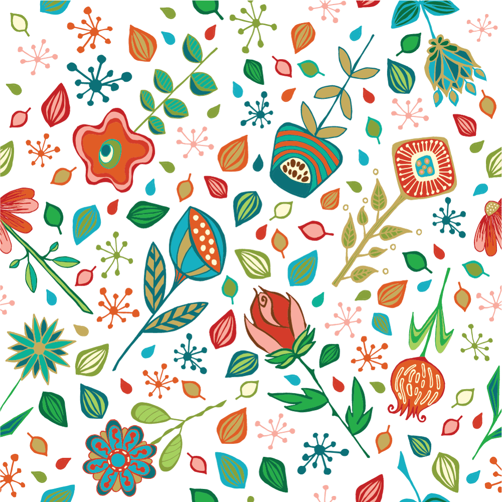 Scattered Flowers by Lisa Frances Judd | Skillshare Student Project