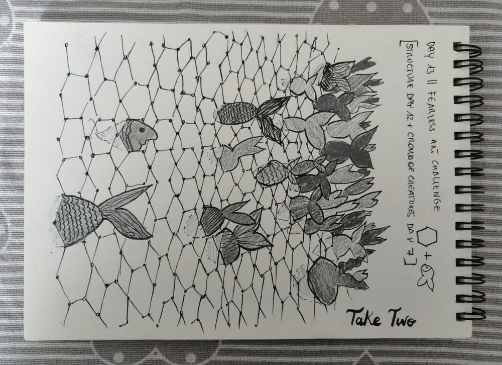 Fearless Art Challenge || Finished!! :) | Skillshare Student Project