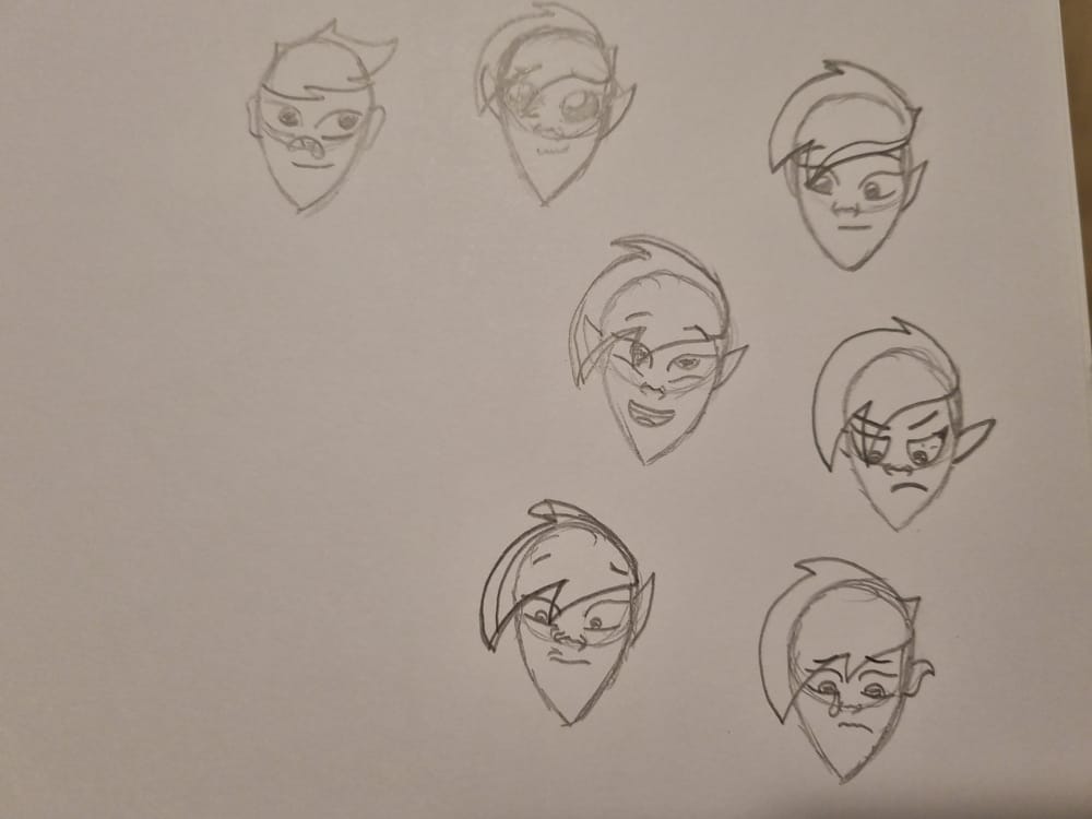 Character Design process | Skillshare Student Project