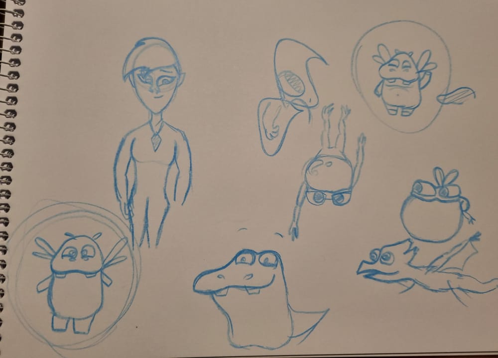 Character Design process | Skillshare Student Project