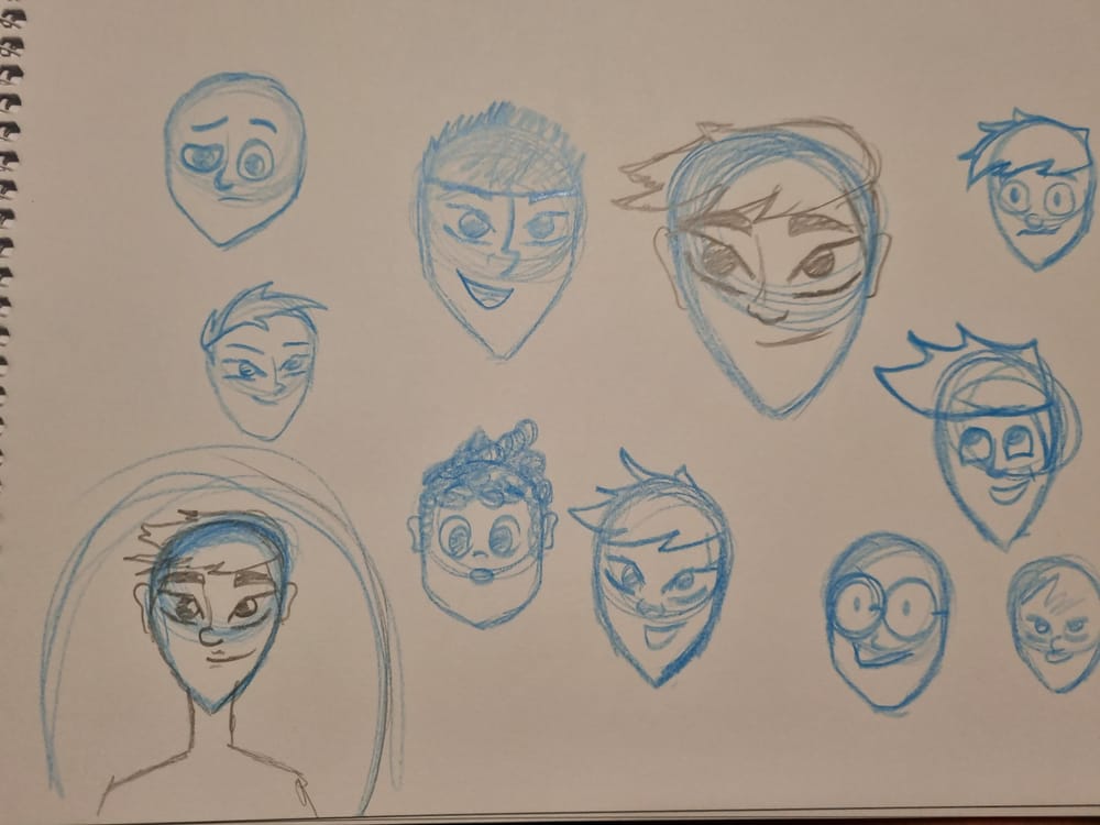 Character Design process | Skillshare Student Project