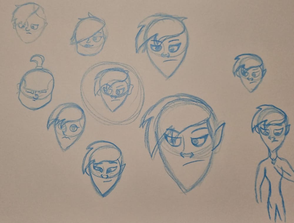 Character Design process | Skillshare Student Project