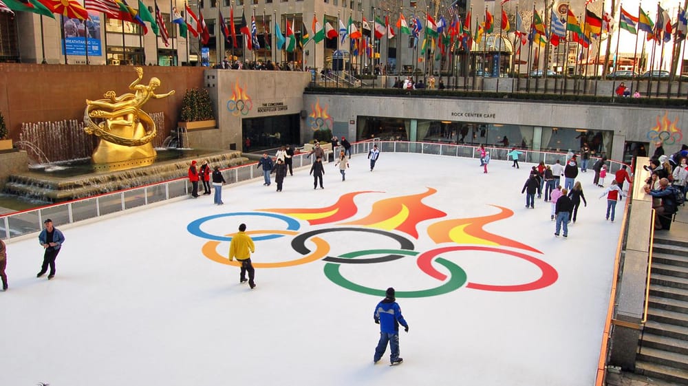 Ice Rink with Logos | Skillshare Student Project