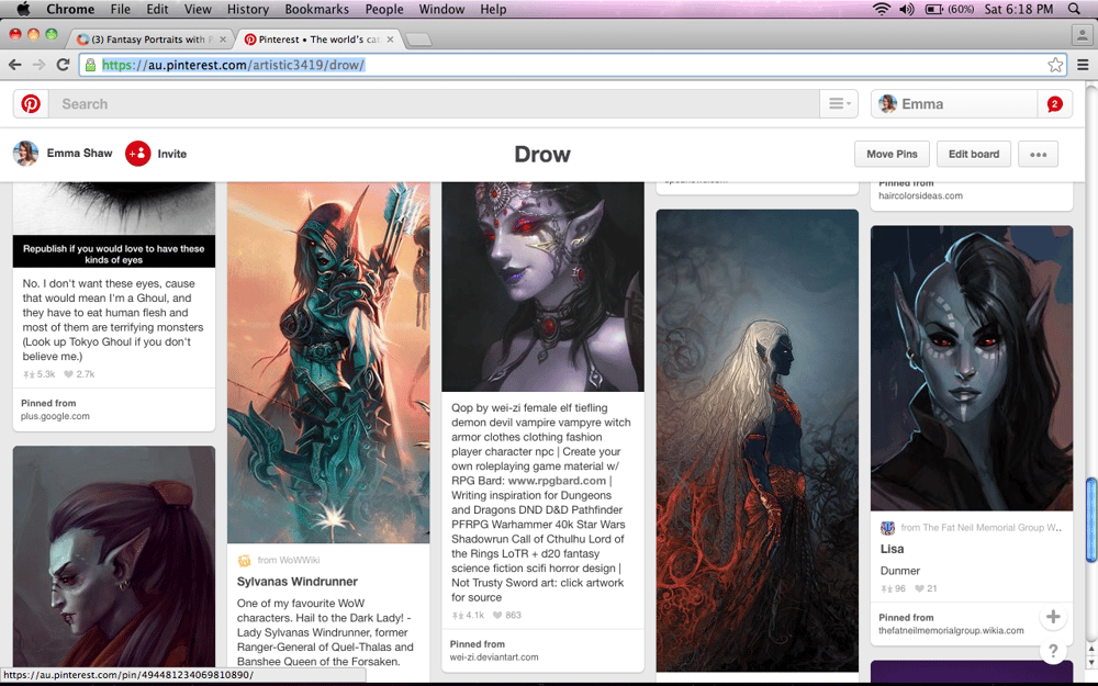 Sample Project: "Drow" | Skillshare Student Project