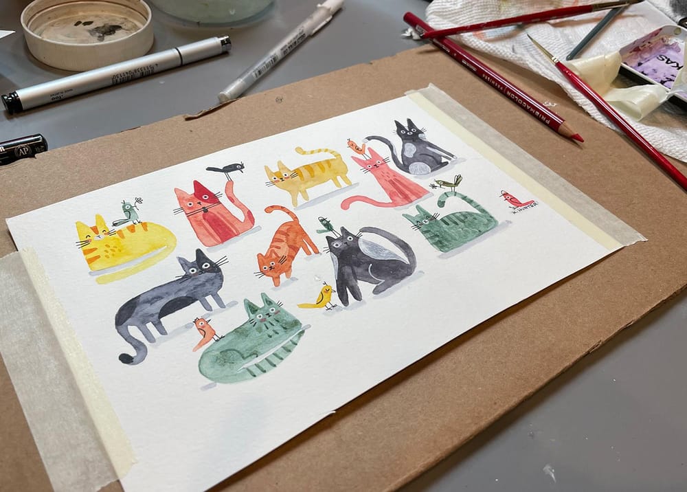 Fun With Cats | Skillshare Student Project