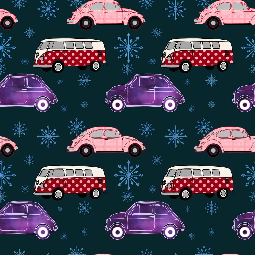 VW Seamless Patterns | Skillshare Student Project