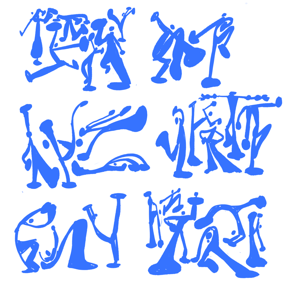 Stylized characters | Skillshare Student Project