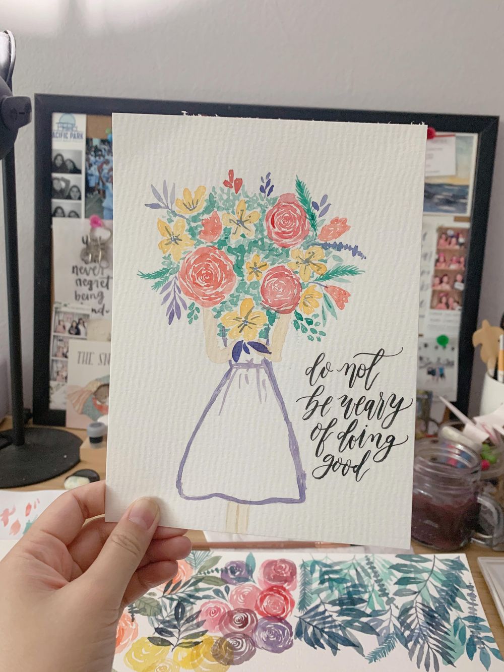 Watercolor Summer Flowers | Skillshare Student Project