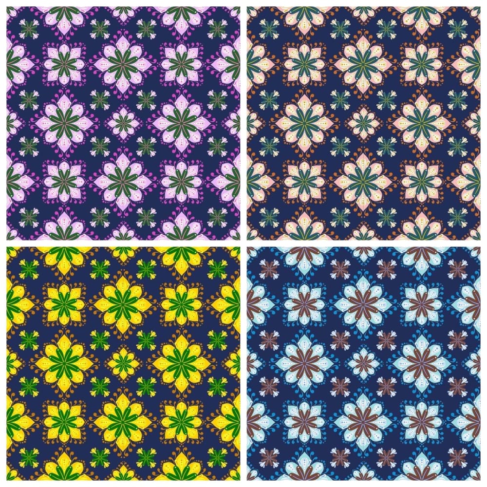 Class assignment and my first original pattern | Skillshare Student Project