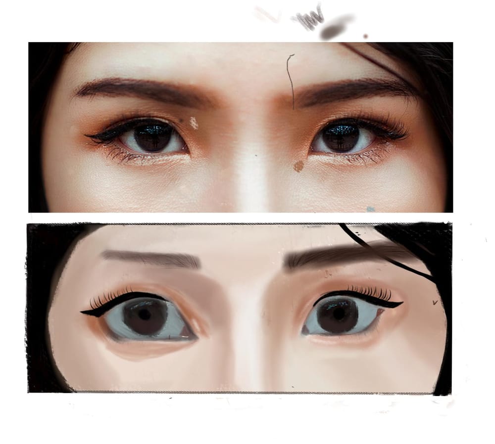 Eyes practice | Skillshare Student Project