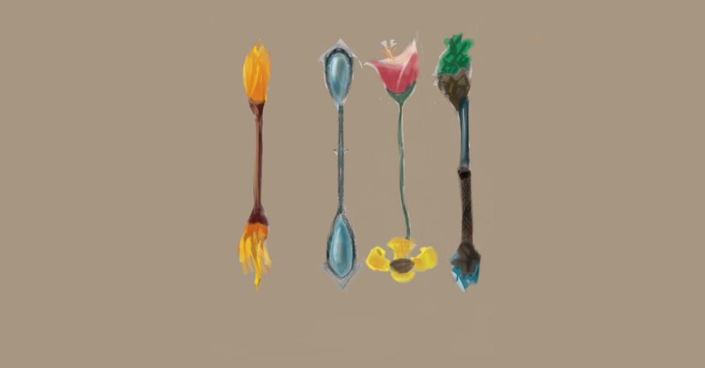 Elemental Sword Sketches | Skillshare Student Project